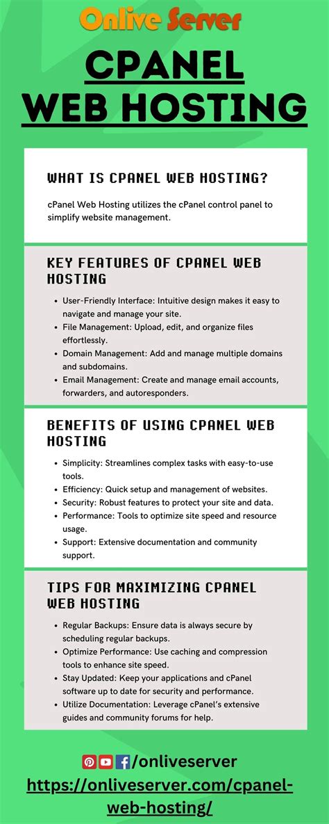 PPT CPanel Web Hosting INFO PowerPoint Presentation Free Download ID