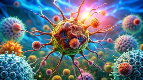 Premium Photo Cancer Cell Tumor With Metastasis Concept Of Health