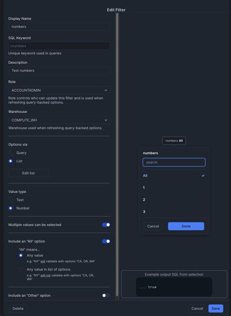 Sql Is There A Way To Turn An In Statement Into An Easily Selectable List Stack Overflow