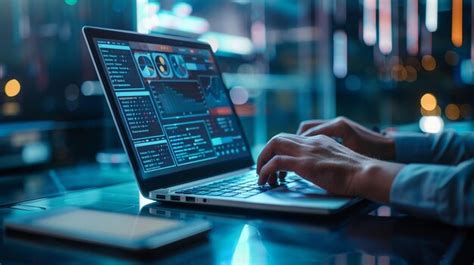 Premium Photo Data Science Digital Technology Concept Computer Science Engineer Programming On