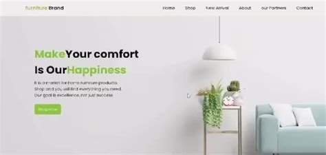 Ahmed Abo Dooh On Linkedin Furniture Brand Project Html Css Javascript Consists Of 1 Home