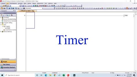 การใช้คำสั่ง Timer Plc Mitsubishi Youtube