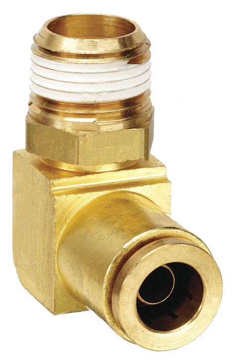 1 4 In Od X 1 4 In Pipe Fitting Size Push To Connect X Nptf Push Fit