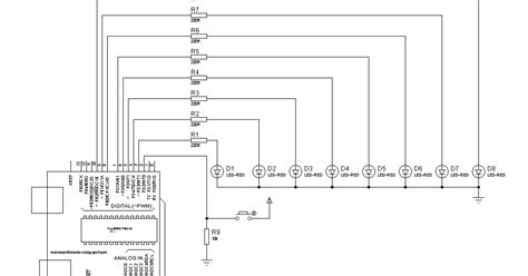 Simulasi Arduino Membuat Variasi Running Led Dengan Interrupt Elektronika Kita