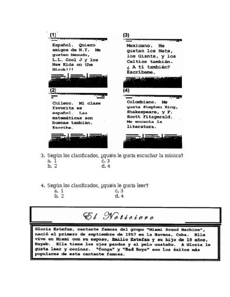 Unit Exam Personal Identification By World Language Market Tpt