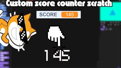How To Get Custom Score Counters In Scratch Youtube
