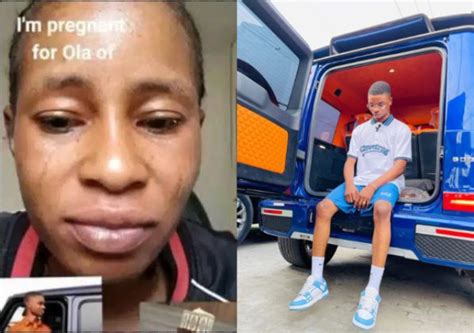 Lady Cries Out Accuses Ola Of Lagos Of Getting Her Pregnant