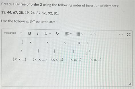 Solved Create A Avl Tree Using The Following Order Of