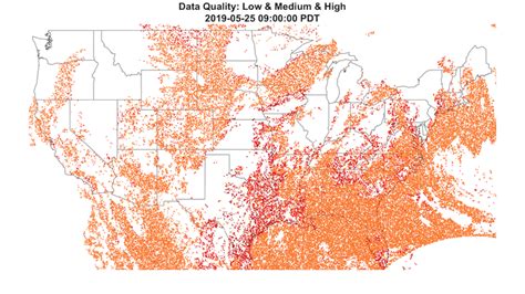 Goes East Data Quality Spatial Limits • Mazamasatelliteutils