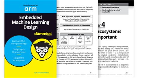 Embedded Machine Learning Design Dummies Guide Arm®