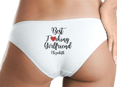 Best Girlfriend Custom Panty Custom Underwear T For Girlfriend Sold
