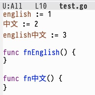 emacs 29 go ts mode 标识符中文字符 face 不正确 如何正确报bug Emacs general Emacs China