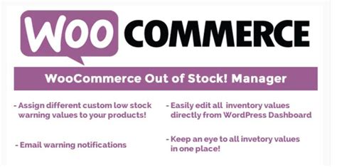 The WooCommerce Out Of Stock Encyclopedia Heres How To Tackle It