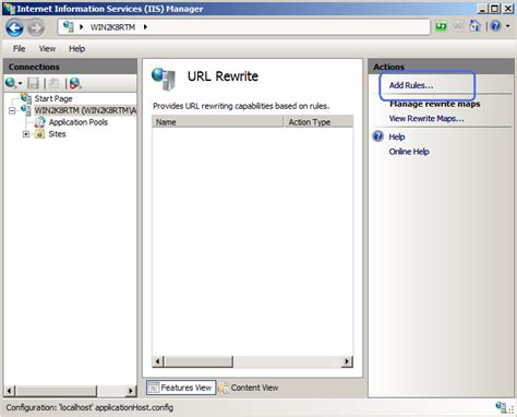 using global and distributed rewrite rules microsoft learn