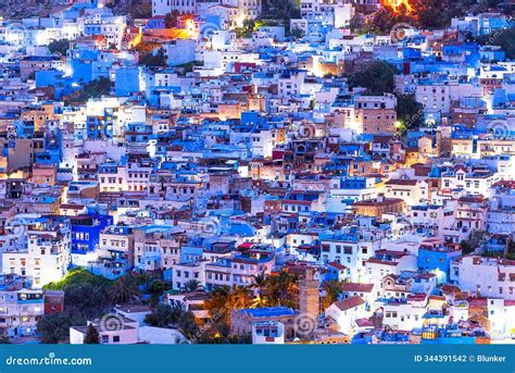 The Blue City Chefchaouen Moroccohouses In Famous Blue City