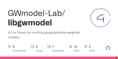 GitHub GWmodel Lab Libgwmodel A C Library For Building Geographically Weighted Models