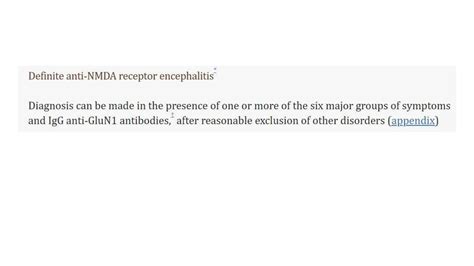 Autoimmune Encephalitis Types Clinical Features Pptx