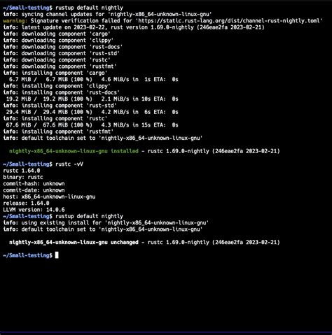 Failed To Run `rustc` To Learn About Target Specific Information