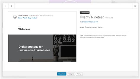 An Overview Of 2019 The New Default Wordpress Theme