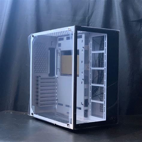 Tecware Vxr White Dual Tempered Glass Computer Case Computers And Tech Parts And Accessories