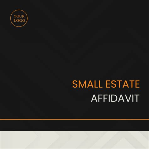 Free Mississippi Small Estate Affidavit Template To Edit Online