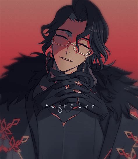 Pantalone Genshin Impact Drawn By Badjura Danbooru