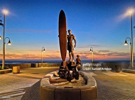 Spirit Of Imperial Beach Surfer Statue San Diego California News
