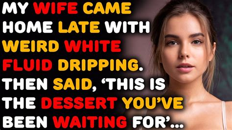 My Wife Came Home Late With Weird White Fluid Dripping Cheating