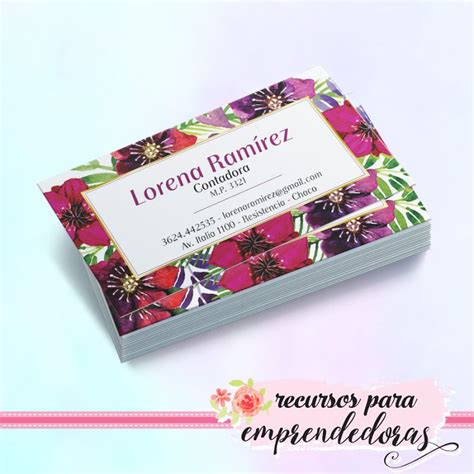 70 Ideas De Tarjetas Para Emprendedoras Tarjetas Disenos De Unas