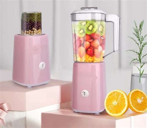 Promo Blender 855 Blender Juice 4 Mata Pisau 2 Sizes Cup Blender Juicer Bu Diskon 33 Di