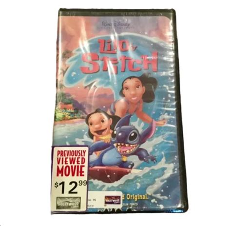 Lilo And Stitch Disney Vhs Tape Sealed New £1516 Picclick Uk