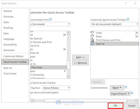 How To Show Quick Access Toolbar In Excel Easy Ways