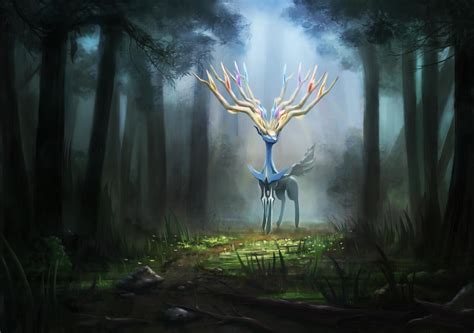 Xerneas Fan Art Wallpaper