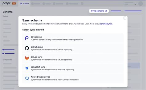 Sync Schemas Between Two Environments Prepr Docs