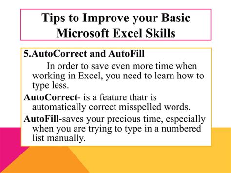 LESSON BASIC SKILLS ON MICROSOFT EXCEL PPTX