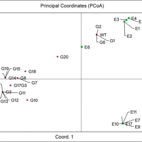 The Principal Coordinate Analysis Of Kinnow Mutants Based On Ssr Loci