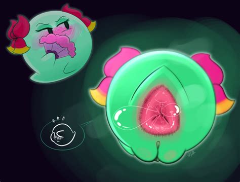 Rule 34 1girls Anus Blush Blush Lines Blushing Boo Mario Dripping Fan Female Female Focus