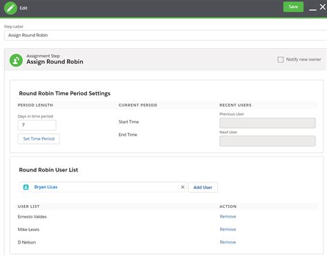 Round Robin Assignment