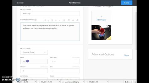 How To Add Products To Your Weebly Website Youtube