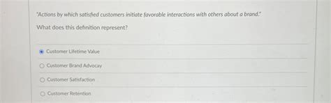 solved actions by which satisfied customers initiate