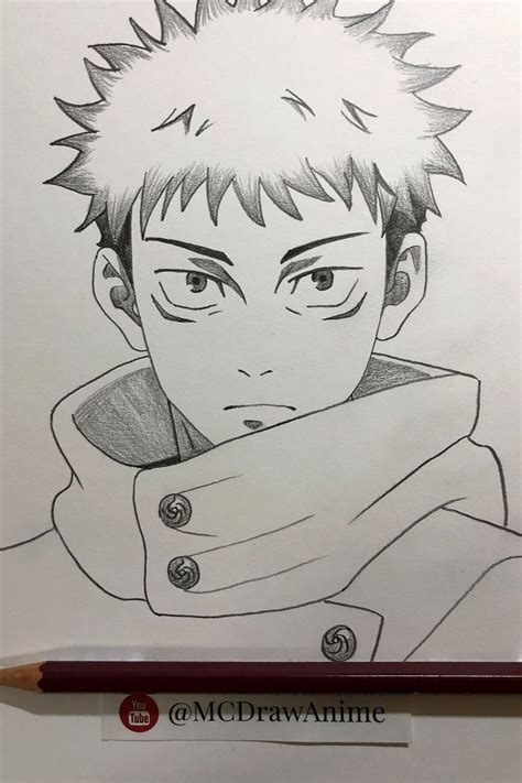 Yuji Itadori Drawing Easy