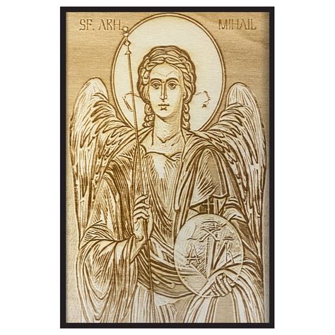 Icoana Sfantul Mihail 15 Cm Emag Ro