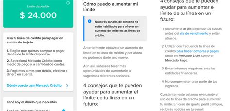 Cómo Aumentar El Limite De Mercado Credito
