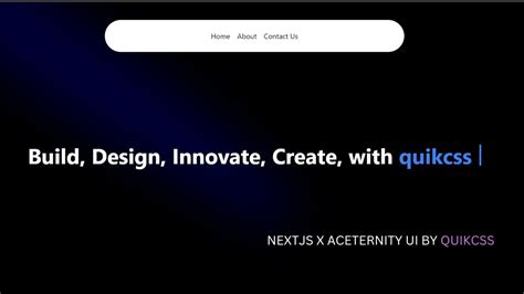 Nextjs X Aceternity Ui Landing Page With Routing Youtube
