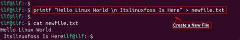 How To Create A File In Linux Its Linux FOSS