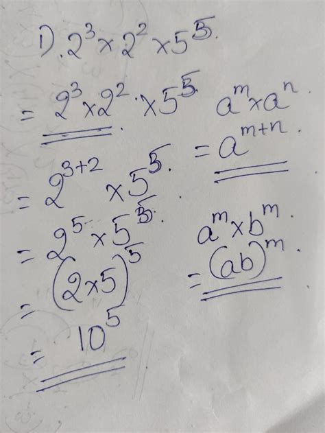 Exponents And Powers Solved Sums Basic Math Skills Learning Math Math