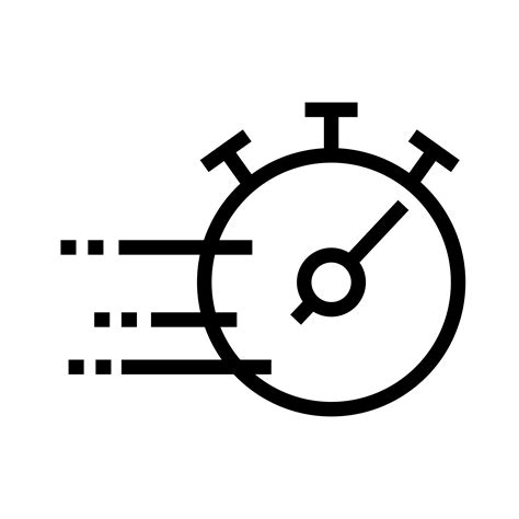Chronometer Timer Flat Style Icon 2585914 Vector Art At Vecteezy