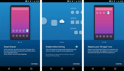 Smart Drawer Für Android Ersatz Für Den App Drawer Mit Automatischer