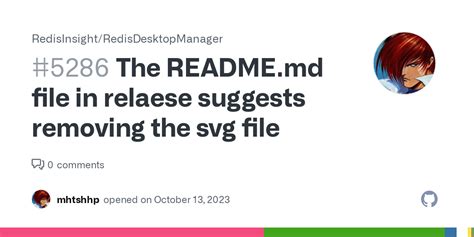 the readme md file in relaese suggests removing the svg file · issue
