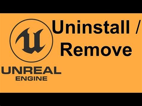 How To Uninstall Unreal Engine 5 From Epic Games